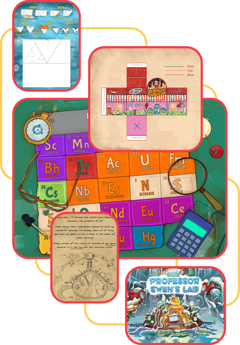 Professor Swen's Lab - Escape Room For Kids